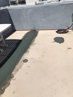 Residential Tile Deck Failure & Repair Process | Deck Resurfacing in ...