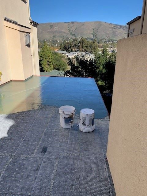 Residential Tile Deck Failure & Repair Process | Deck Resurfacing in ...