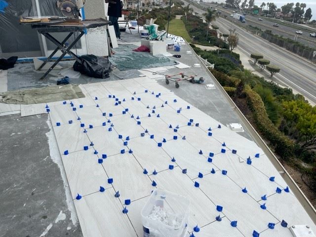 Residential Tile Deck Failure & Repair Process | Deck Resurfacing in ...